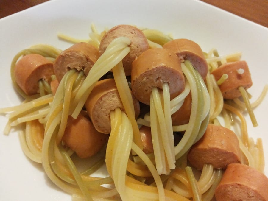 Recetas para niños: vienesas peludas - Recetas fáciles para cocinar en casa